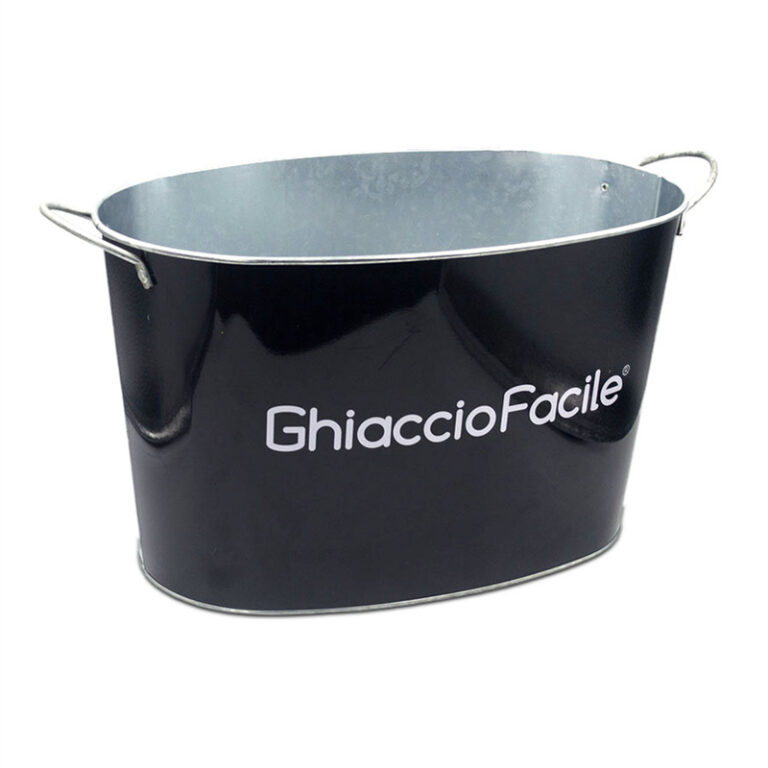 Metal Galvanized Iron Ice Bucket