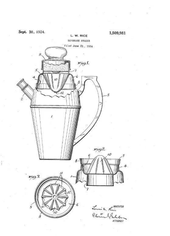 Who invented the shaker